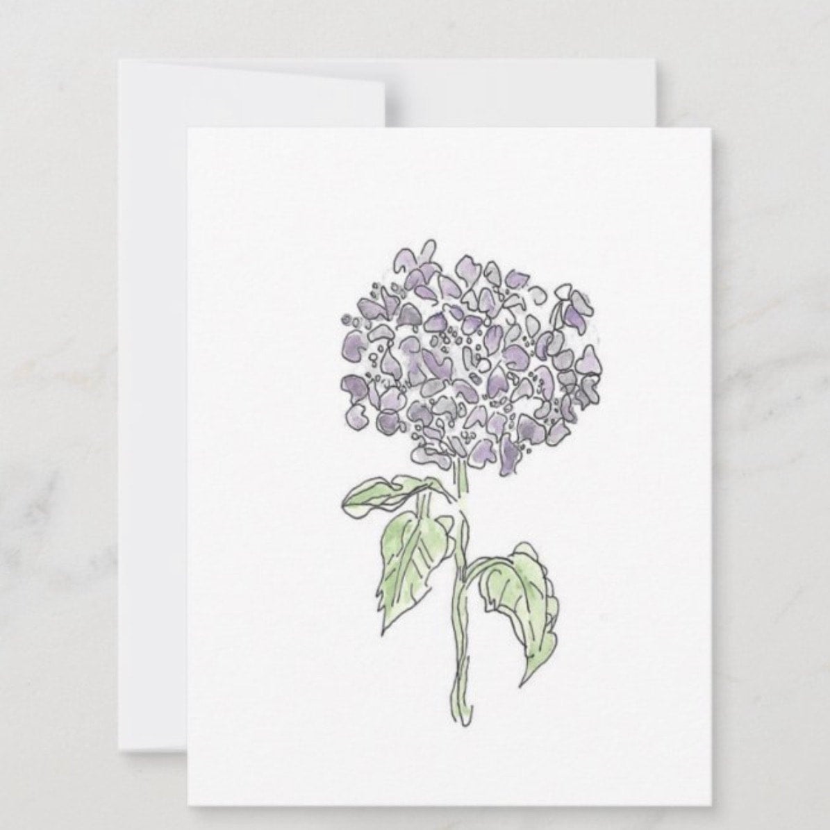 Single Hydrangea | Ethel B Designs