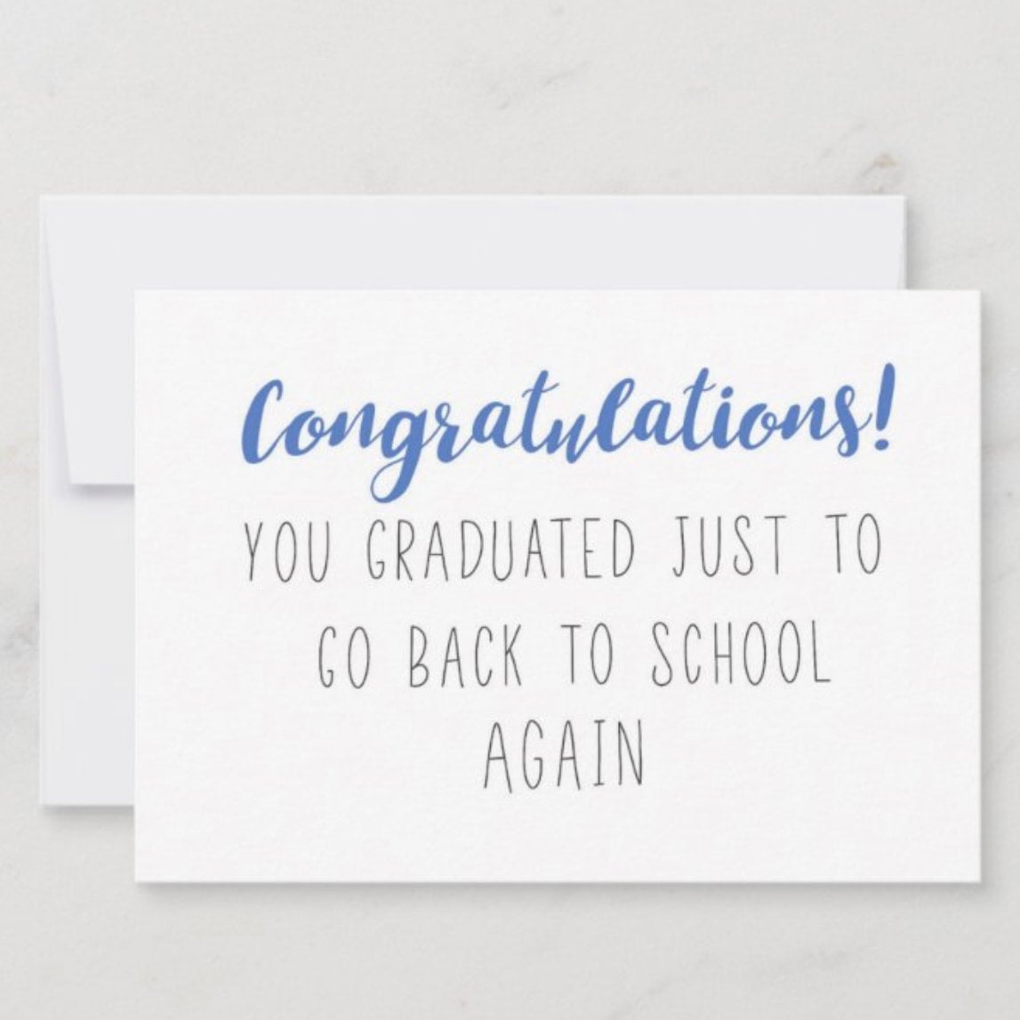 Congrats your going back to school | Ethel B Designs